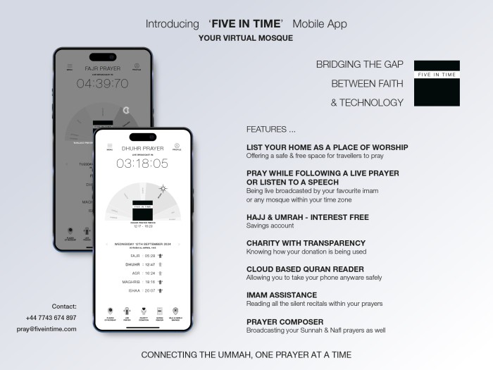 FIVE IN TIME - App development crowdfunding | LaunchGood | LaunchGood